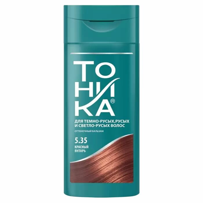 Тоника Оттеночный бальзам для волос 5.35 Красный янтарь 150мл