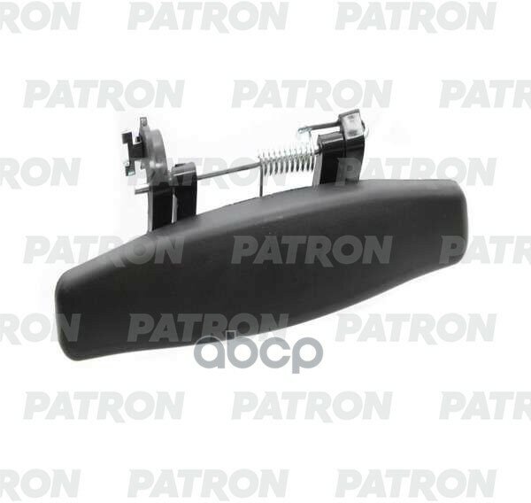 Ручка двери наружн передн=задн (прав) RENAULT: Duster, Sandero 07-12 (текстурн черн) PATRON арт. P20-0102R