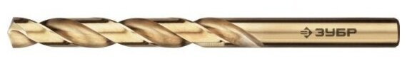 Сверло по металлу Зубр кобальт 10.5х133мм, сталь Р6М5, класс А