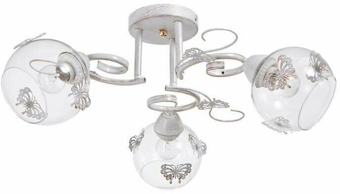 Люстра 6591202/3 E27 40Вт белый 46х46х24 см