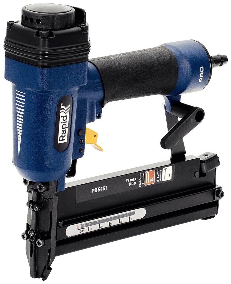 RAPID PBS151 2-в-1 пневматический степлер для скоб тип 90 (20-40мм) и гвоздей тип 300 (F / J / 47 / 8) (15-50мм)