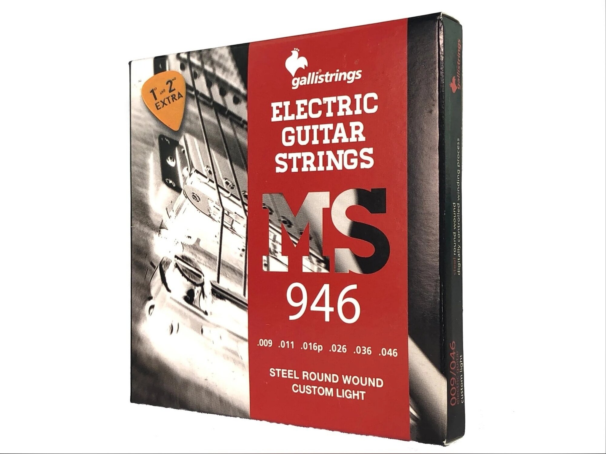 Струны для электрогитары GALI MS946, сталь - (9-46)