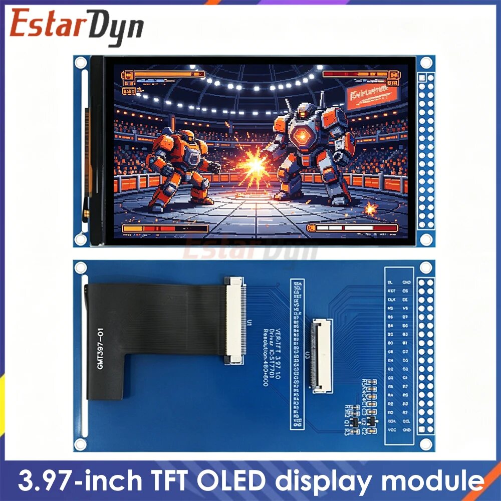 Дисплей Estardyn TFT LCD 3,97 дюйма 480x800