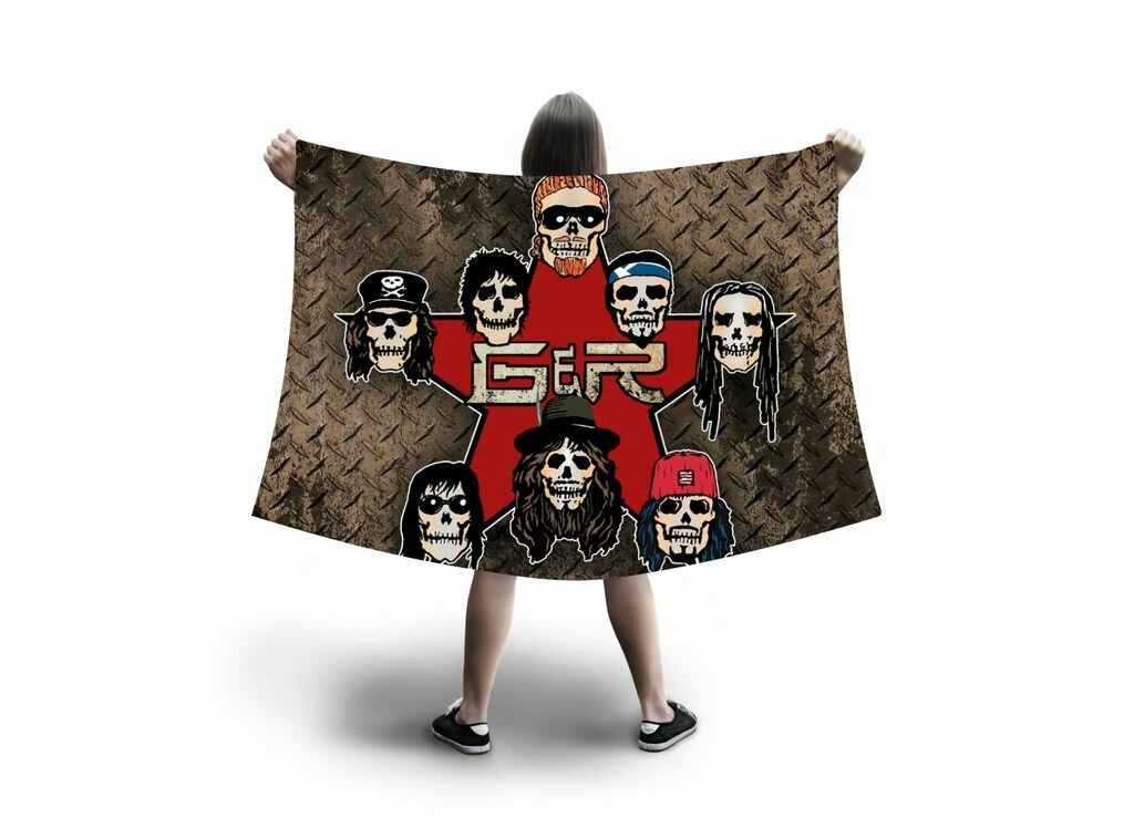 Флаг Guns N' Roses №1