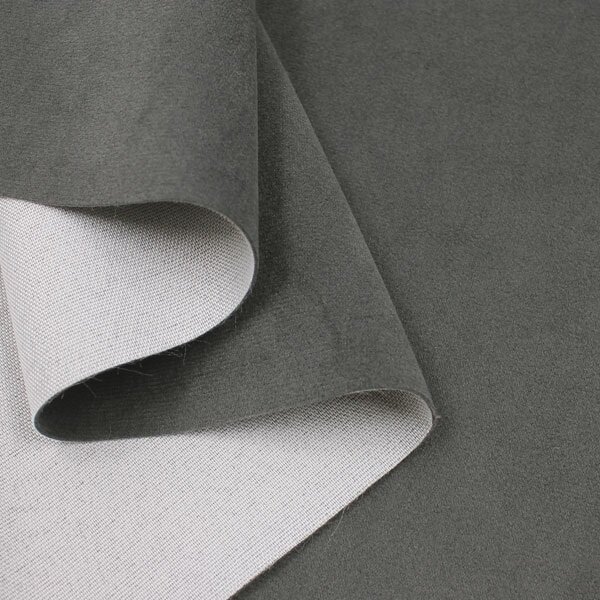 Ткань мебельная серого цвета