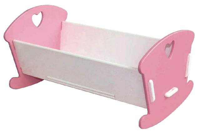Кроватка Viga для куклы, подушка, матрас, в коробке VG59511