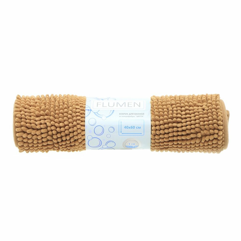 Коврик для ванной Шегги Beige 40х60 см бежевый