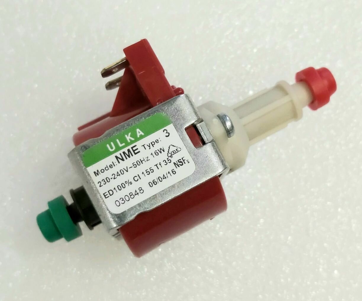 Насос ULKA NME3 16W 230V, (90cc/min_2,5bar)