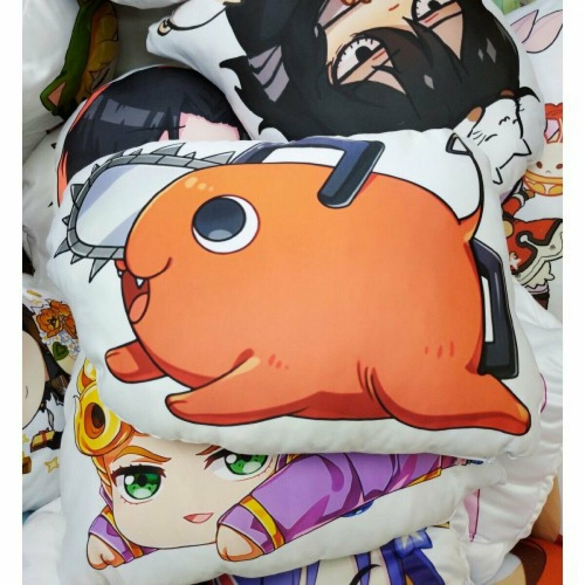 Фигурная подушка Аки Хаякава Человек бензопила / Aki Hayakawa Chainsaw Man