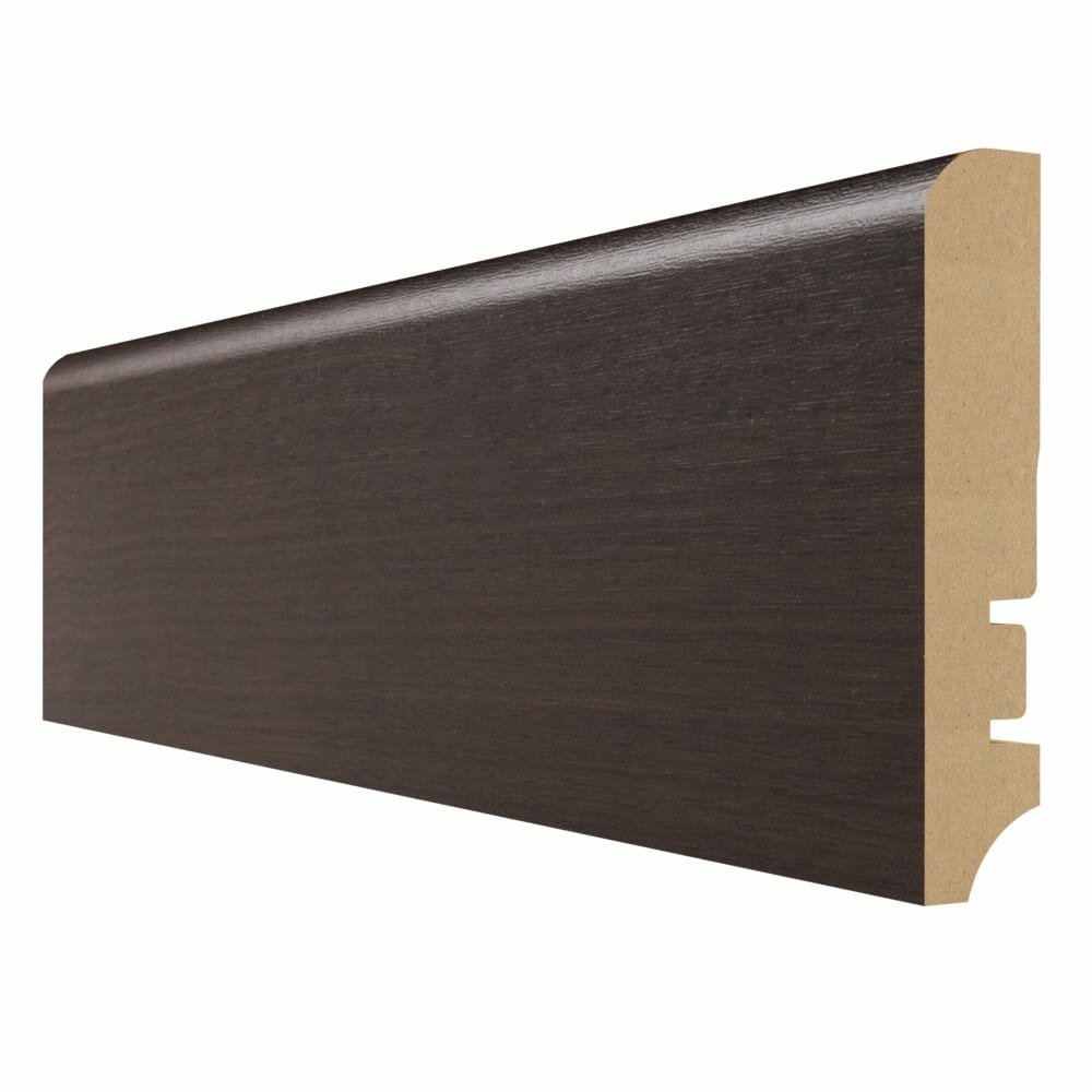 Плинтус Aktuell Design (16x81x2400 мм; МДФ; Каштан) Hannahholz AD 81402.37