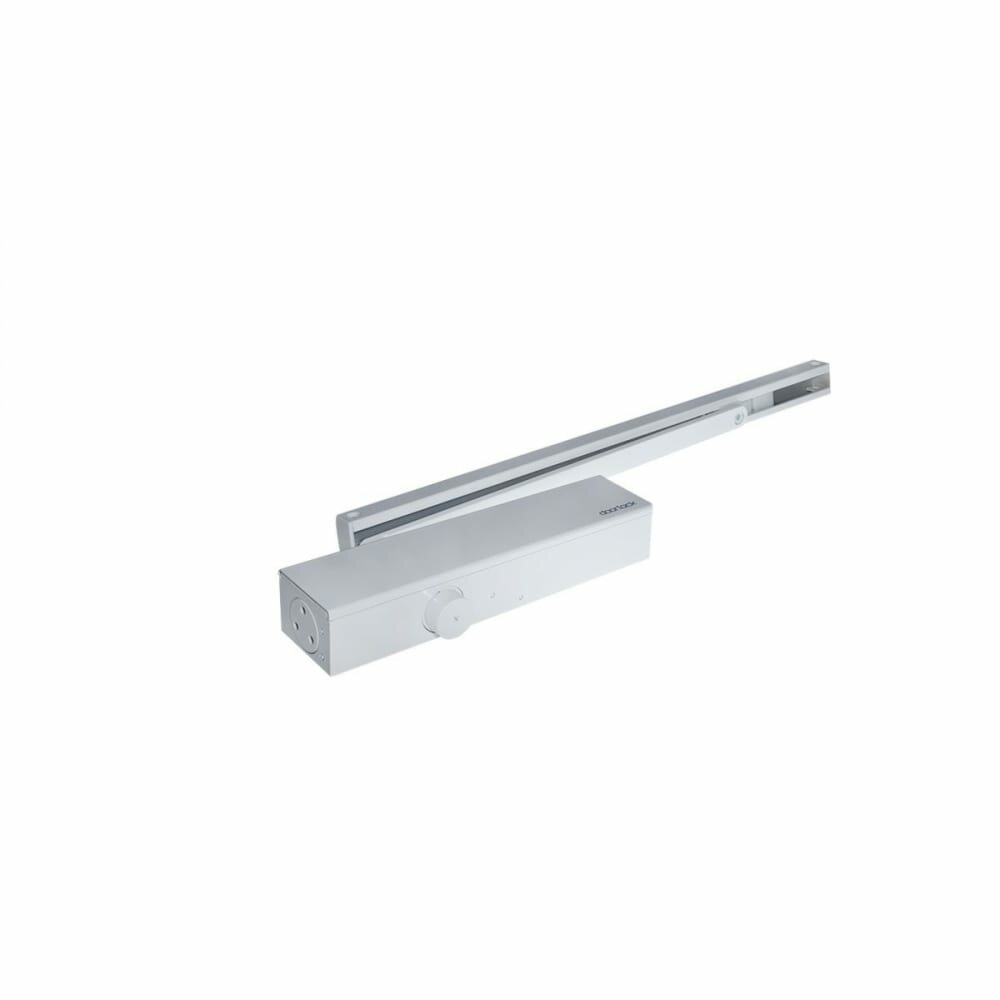 Дверной доводчик DOORLOCK DL300S BC size 3-5 со скользящей тягой, белый 75556, белый