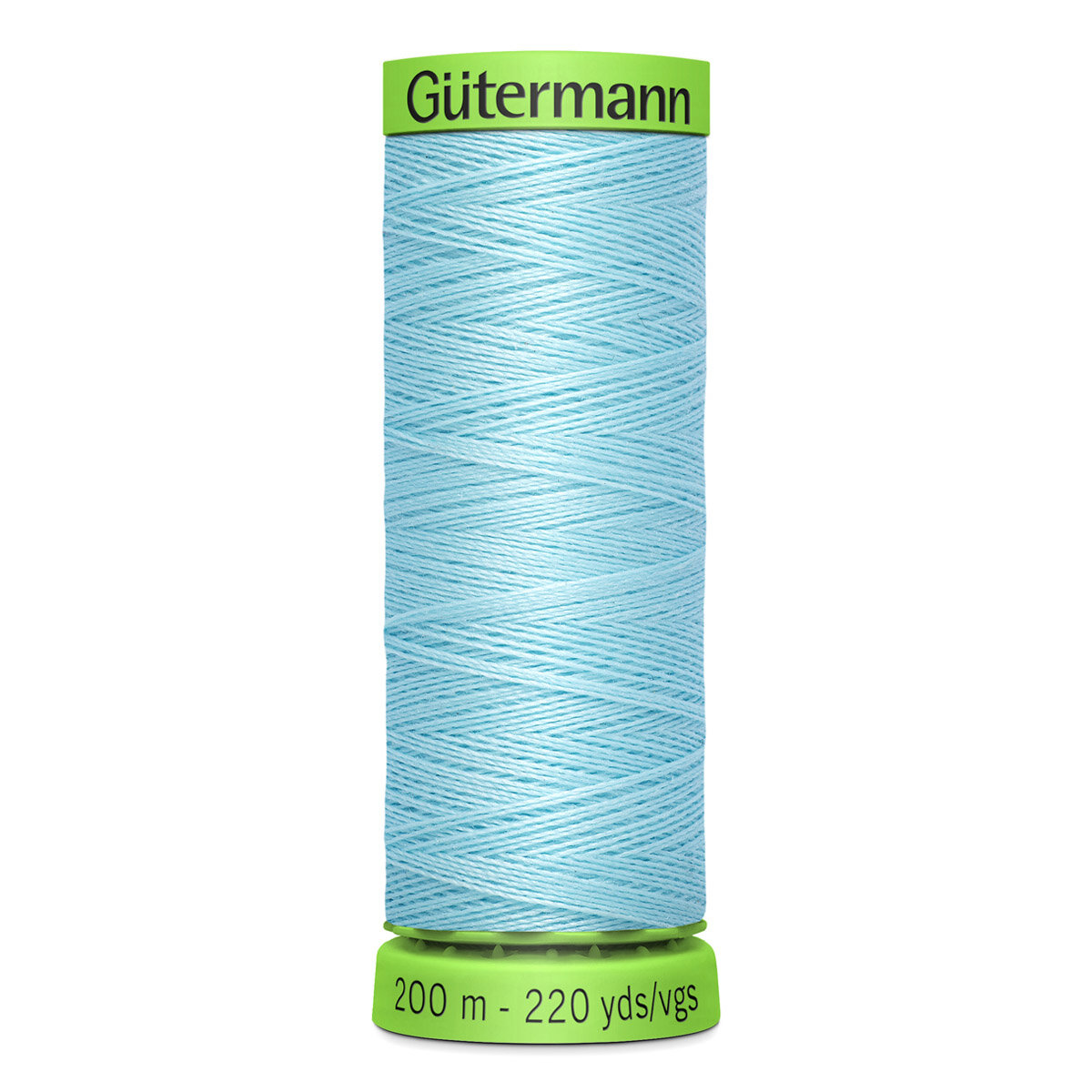 Нитки швейные Gutermann Extra Fine 150, 5 шт*200м, для особо деликатных тканей (195 голубой лед)