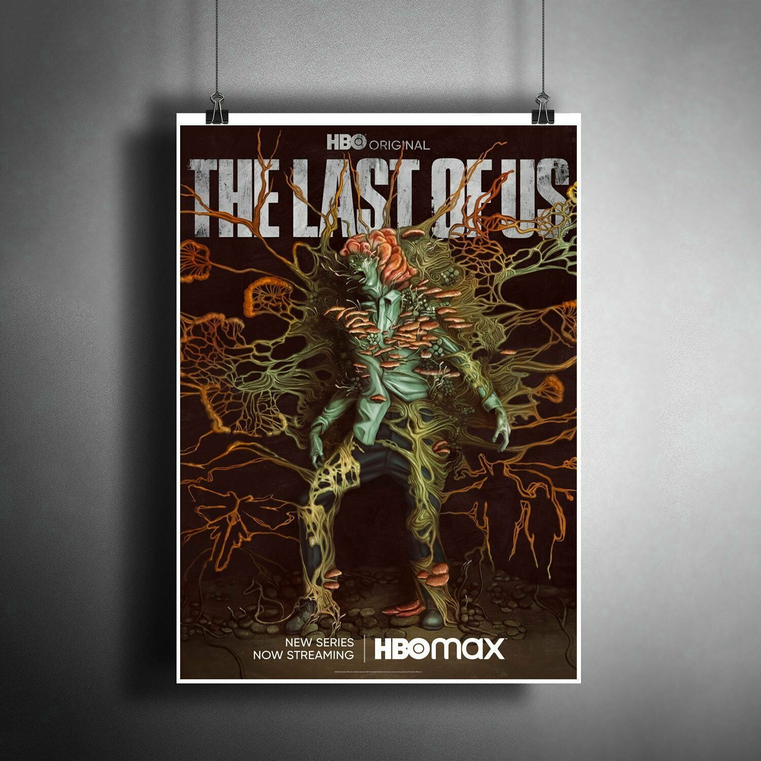 Постер плакат для интерьера "Сериал, игра: Одни из нас. The Last of Us" / Декор дома, офиса, комнаты, квартиры, детской A3 (297 x 420 мм)