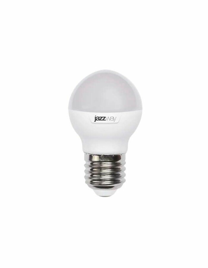 Лампа светодиодная PLED-SP 7Вт G45 шар 5000К холод. бел. E27 540лм 230В JazzWay 1027887-2