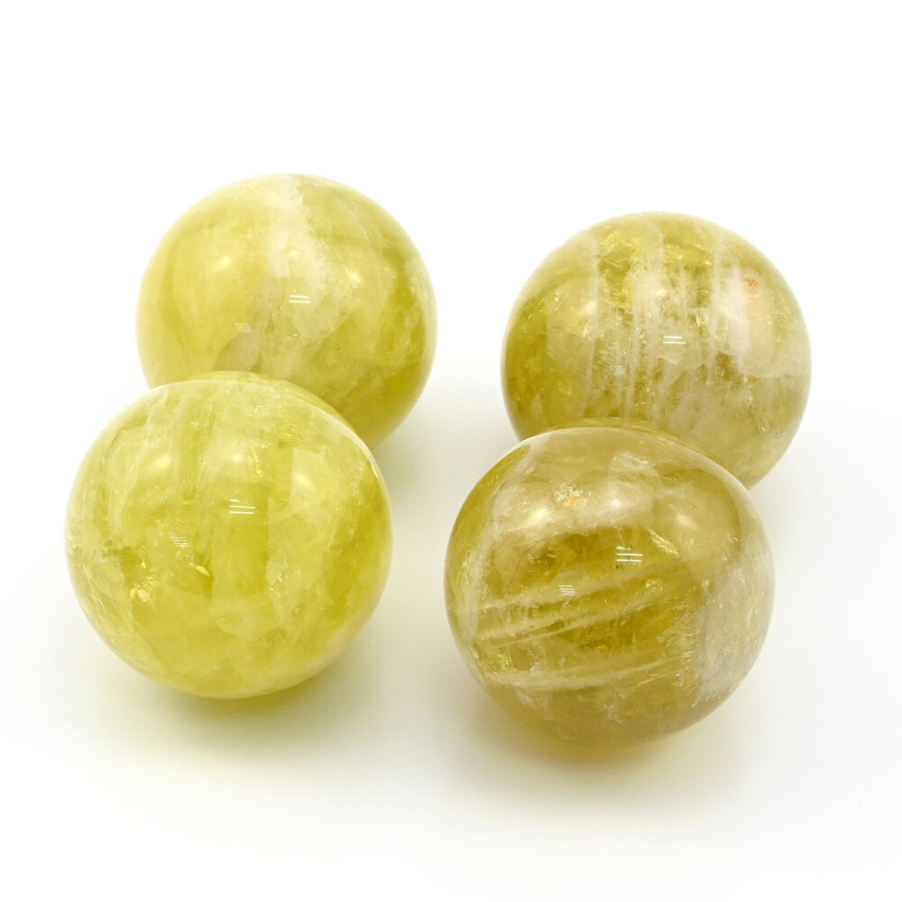 Шар из цитрина 1сорт, диаметр 56мм, 237-247гр .