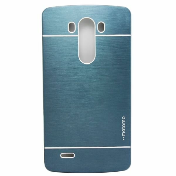Алюминиевый чехол - накладка Motomo для LG G3, темно-серый
