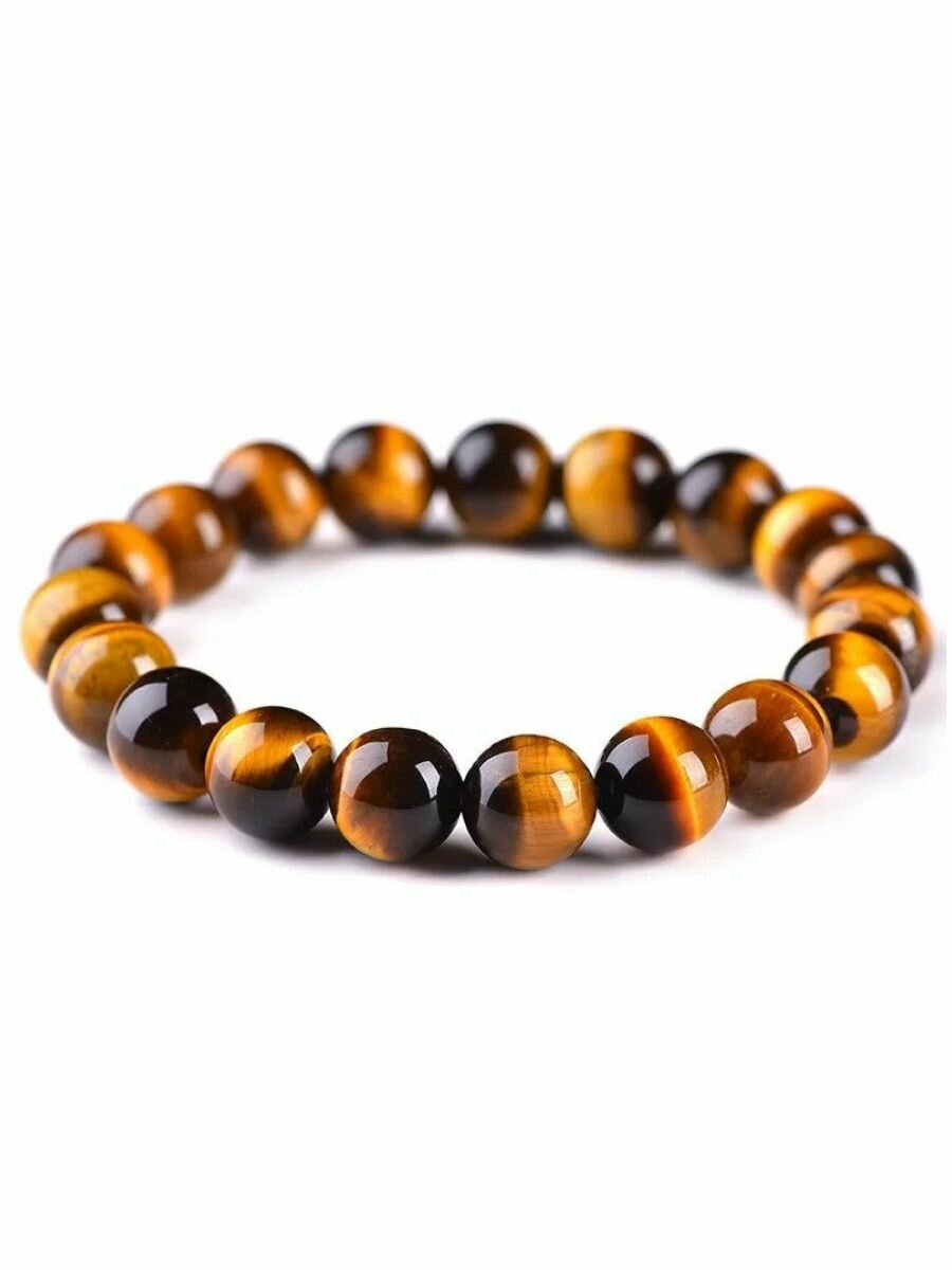 Браслет, тигровый глаз