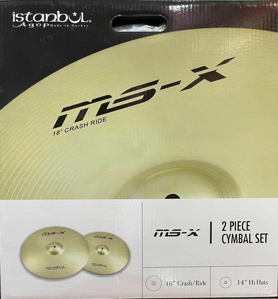Набор тарелок ISTANBUL AGOP IMSXMS2 (14" Hi-Hats, 18" Crash-ride) (Про-во Турция)