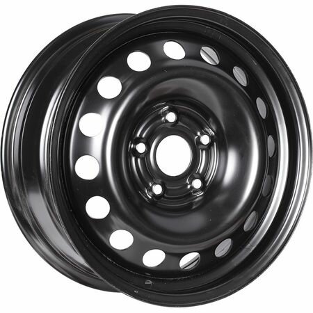 Колесный штампованный диск ТЗСК Тольятти Camry Corolla Auris R16x6.5 5x114.3 ET45 CB60.1 Black