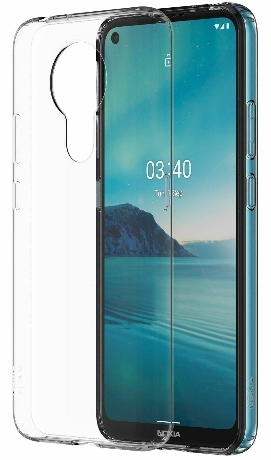 Накладка Nokia Clear Case для Nokia 3.4 CC-134 (8P00000107) прозрачная