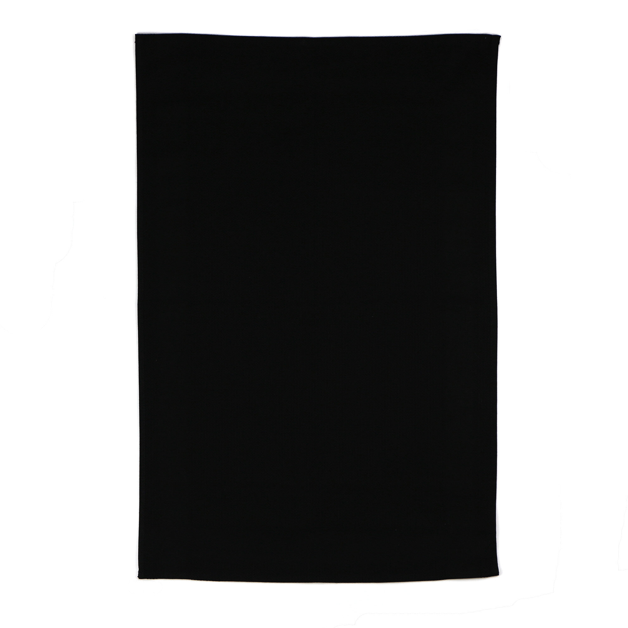 Полотенце Coucke 44365, вафельное, кухонное, черное, хлопок, 50х75 см