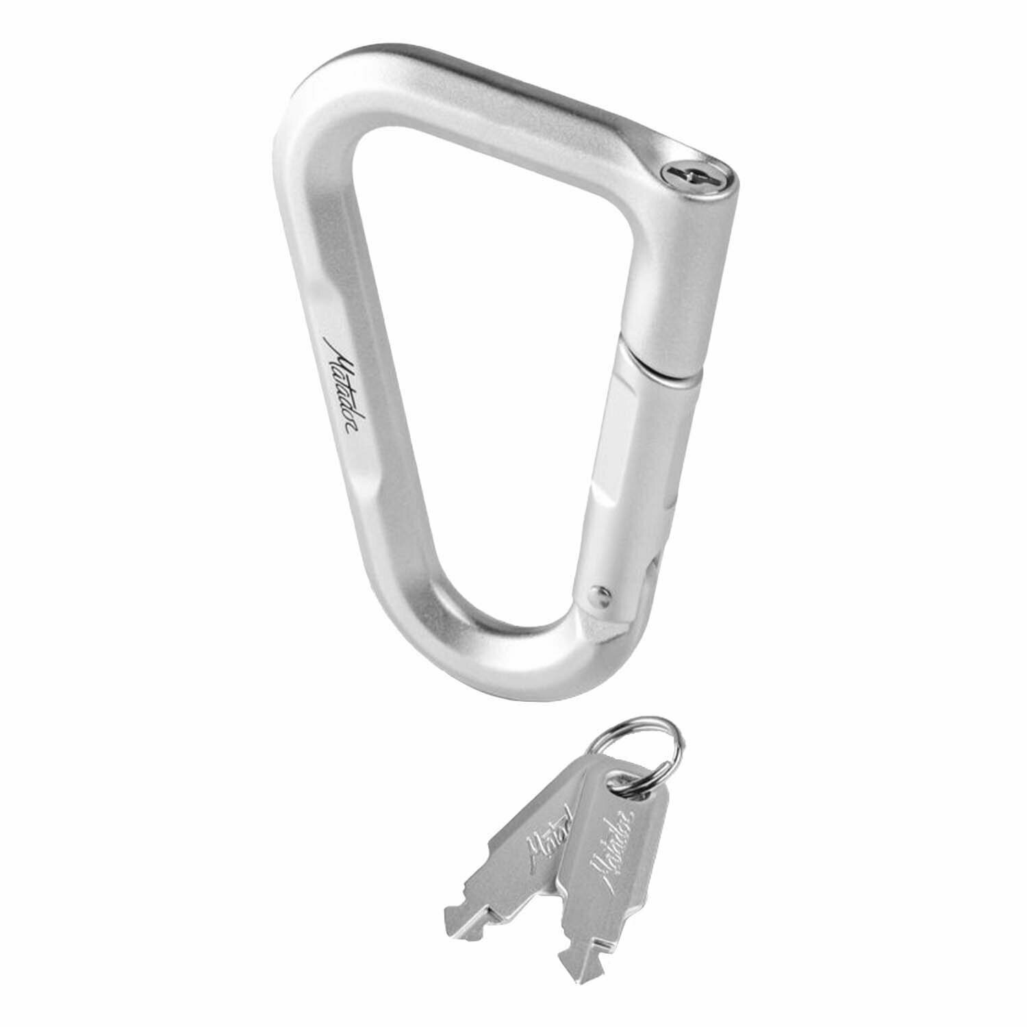 Карабин аксессуарный Matador BetaLock Серебристый