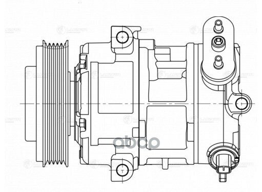 Компрессор Кондиционера Opel Corsa D