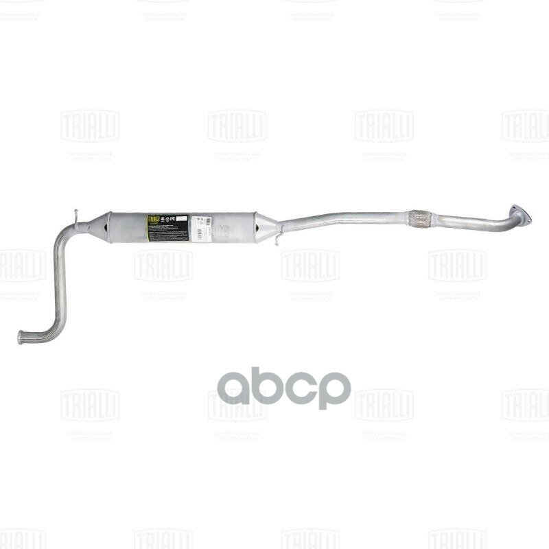 Глушитель для а/м Datsun on-Do (14-) 1.6i доп. (резонатор) (алюм. стал Trialli арт. EAM0356