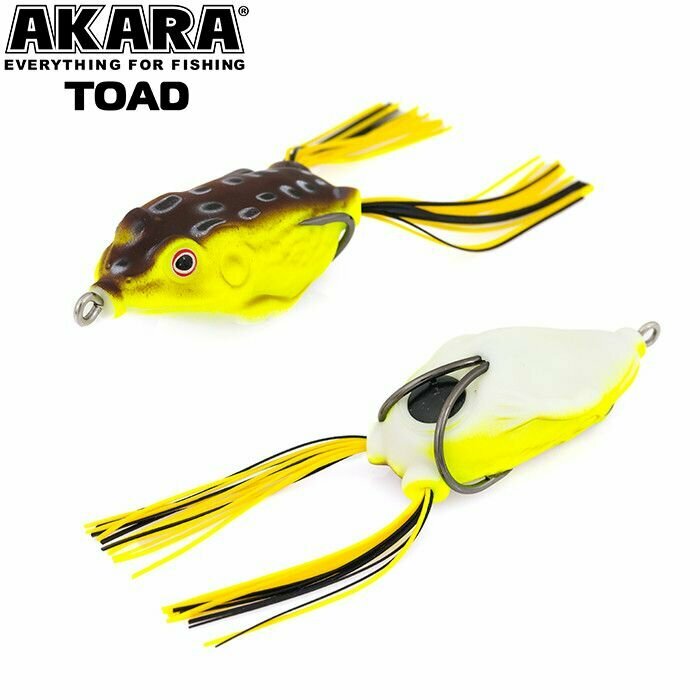 Лягушка Akara Toad 60мм 13гр. (1/2 oz 2,4 in) 10