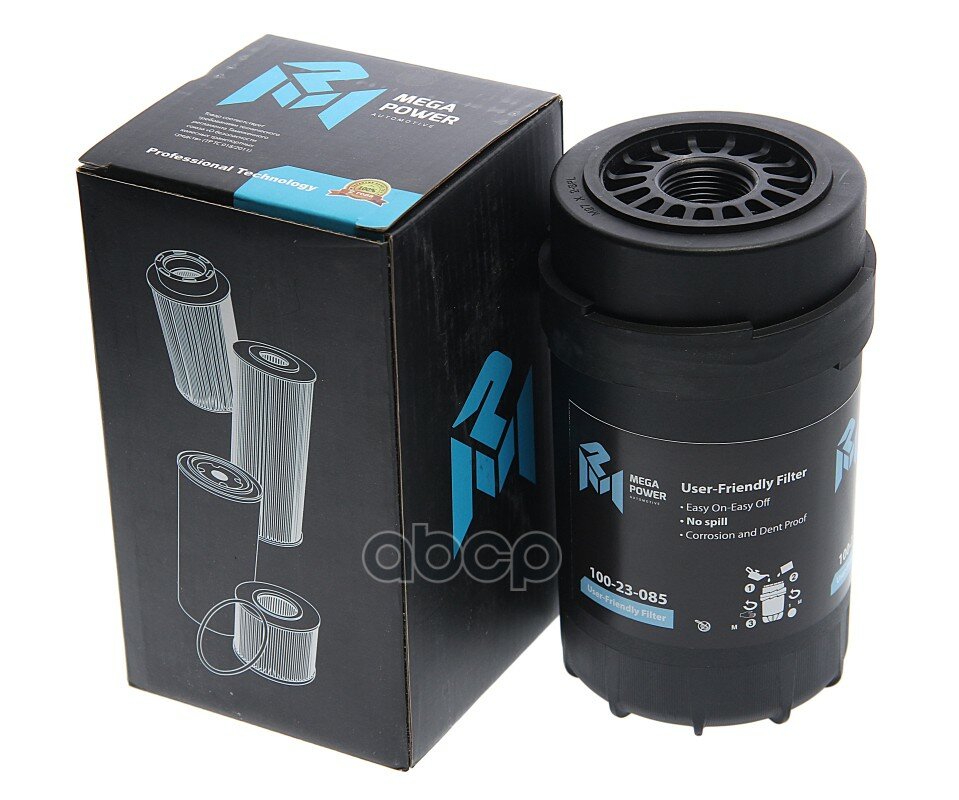 Фильтр масляный ГАЗ-3309,3310 (дв. CUMMINS) MEGAPOWER MEGAPOWER Automotive арт. 10023085