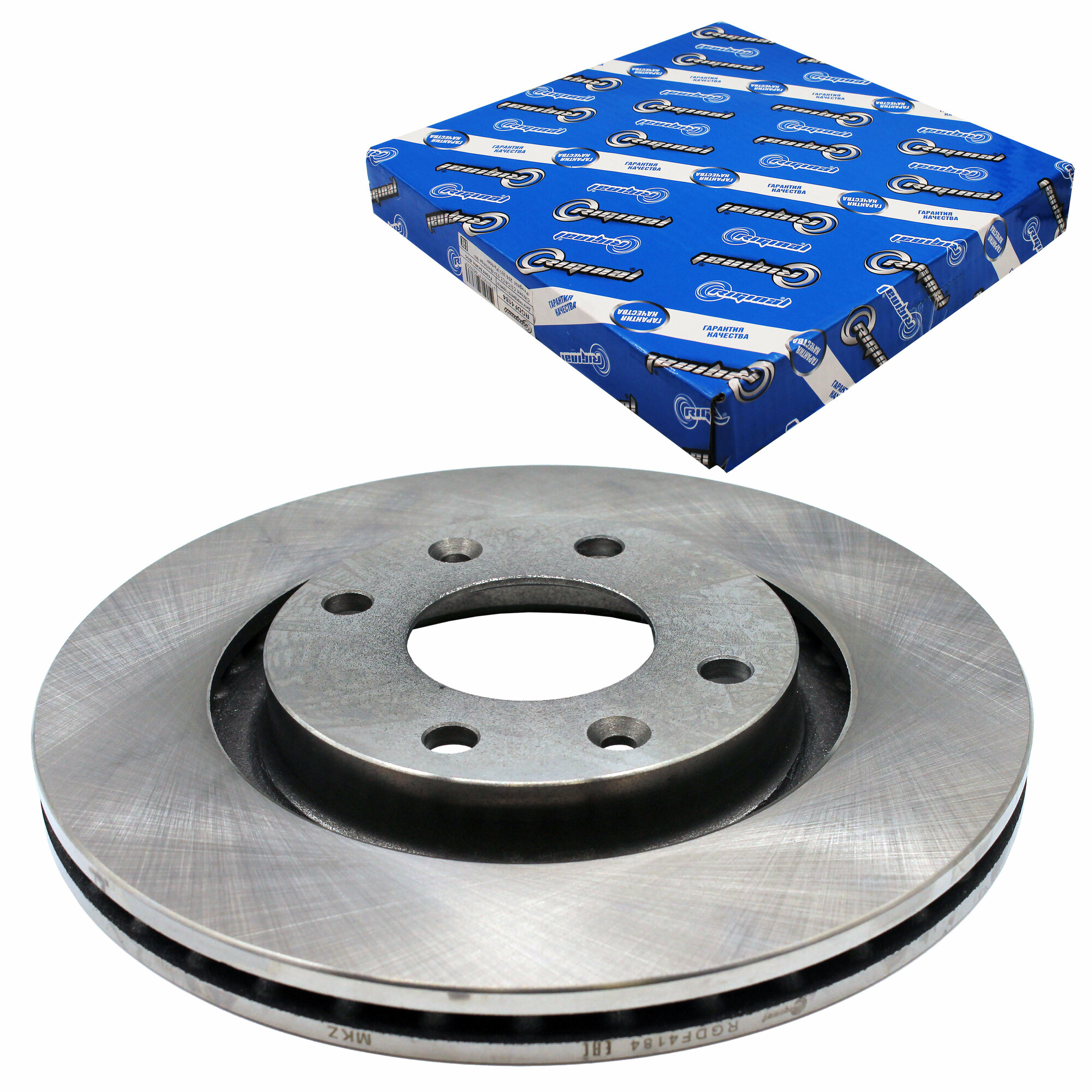 Диск тормозной передний Riginal для а/м Citroen C3 / C4 / C5 / Berlingo, Peugeot 206 / 307 / Partner