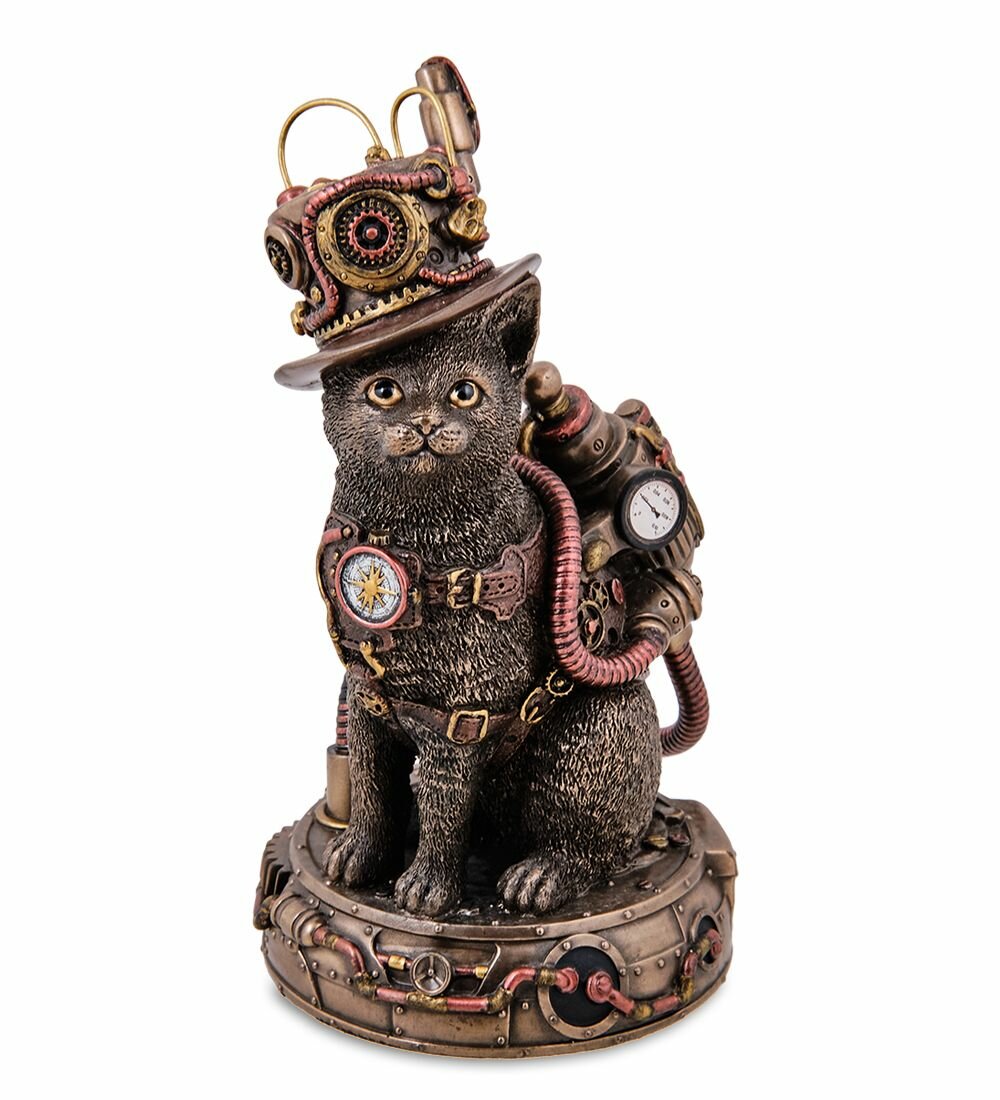 Фигурка в стиле Стимпанк 'Мистер Кот'