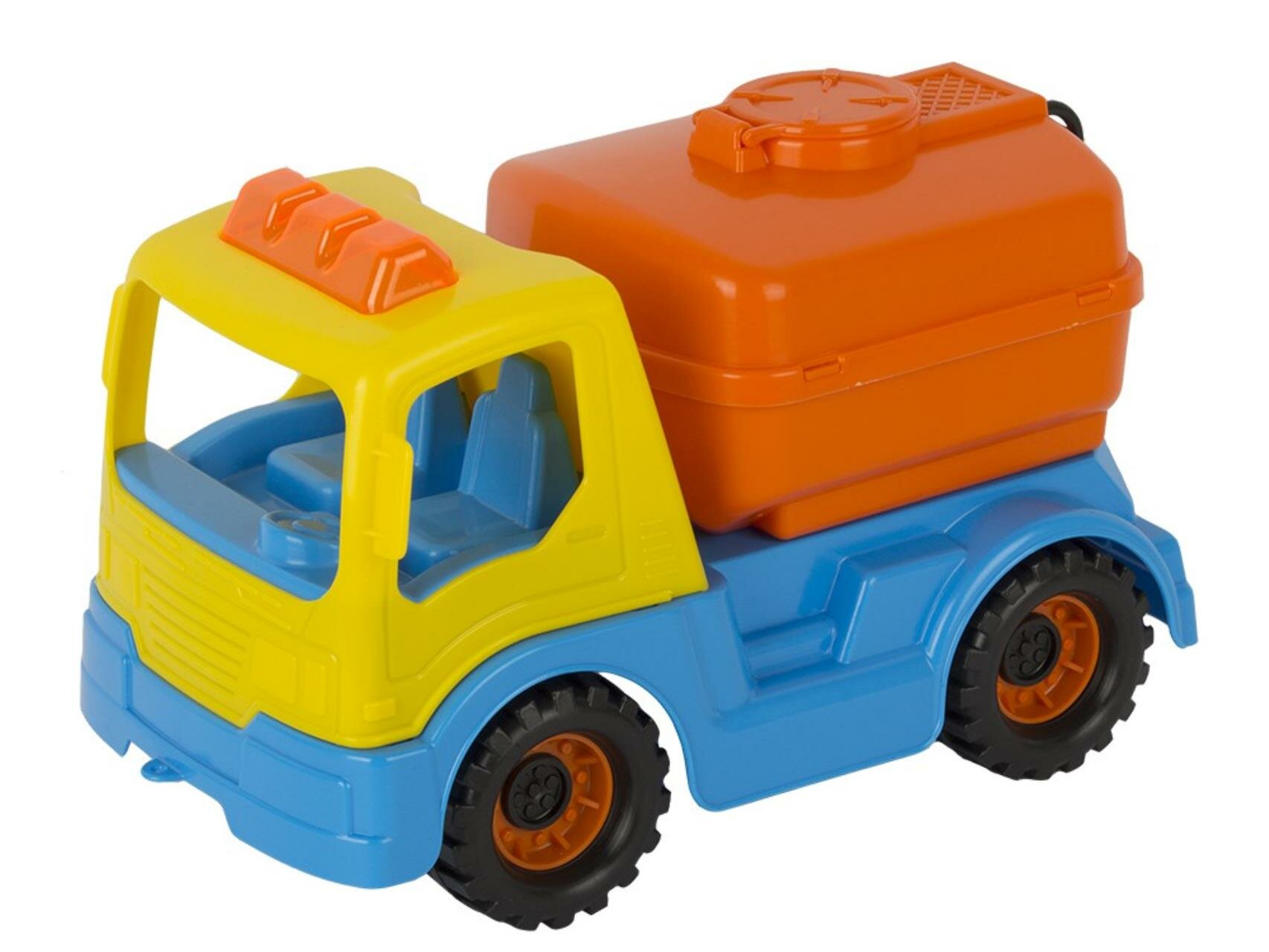 Игрушка Автомобиль "Батыр" - цистерна, сетка 33x17x20 см.