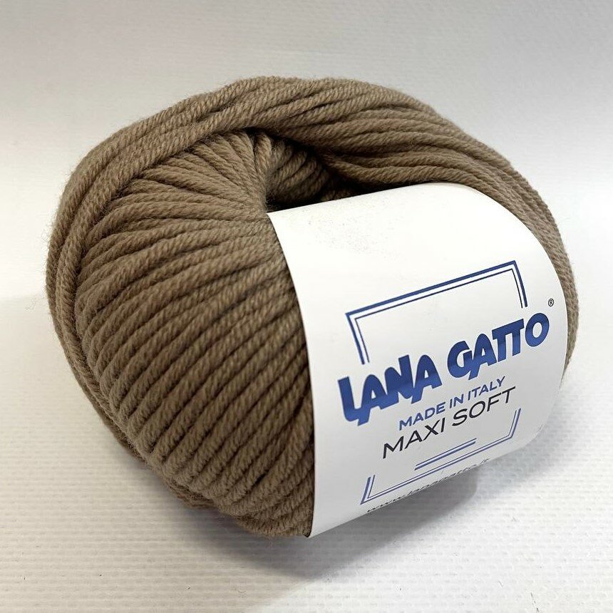 Пряжа Maxi soft - 14562 грецкий орех