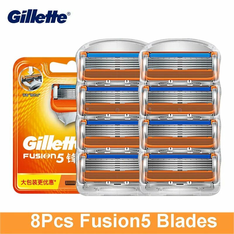 Лезвия Gillette Fusion5 4/8 шт. 8xFusion5 blades