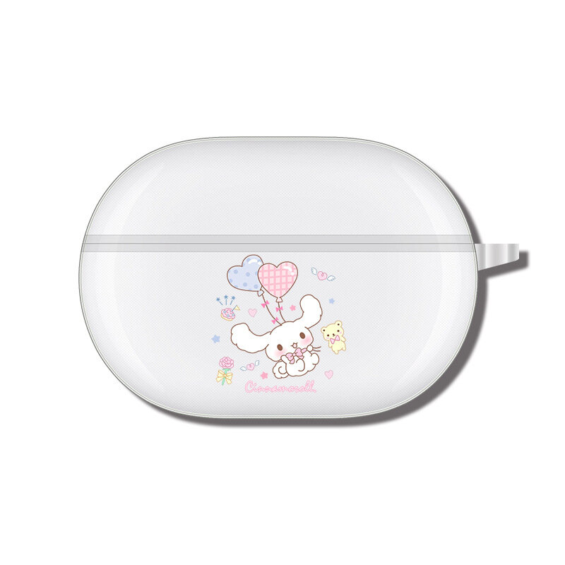 Чехол для наушников, для Huawei Freebuds Pro2, прозрачный, с принтом "Большая собака"