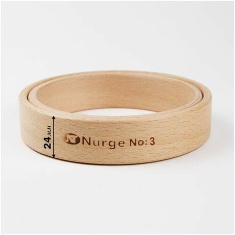 150-3 Пяльцы Nurge деревянные без винта, высота обода 24мм, диаметр 160мм