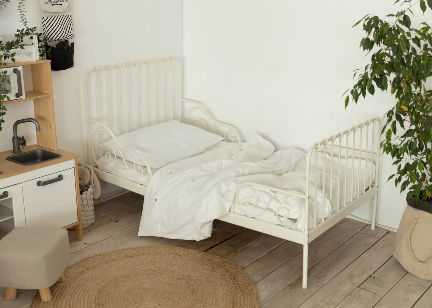 Детский пододеяльник UTRO из перкали, Белый, 90 х 90