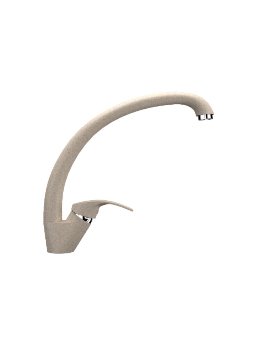 Смеситель для кухни U-007 бежевый