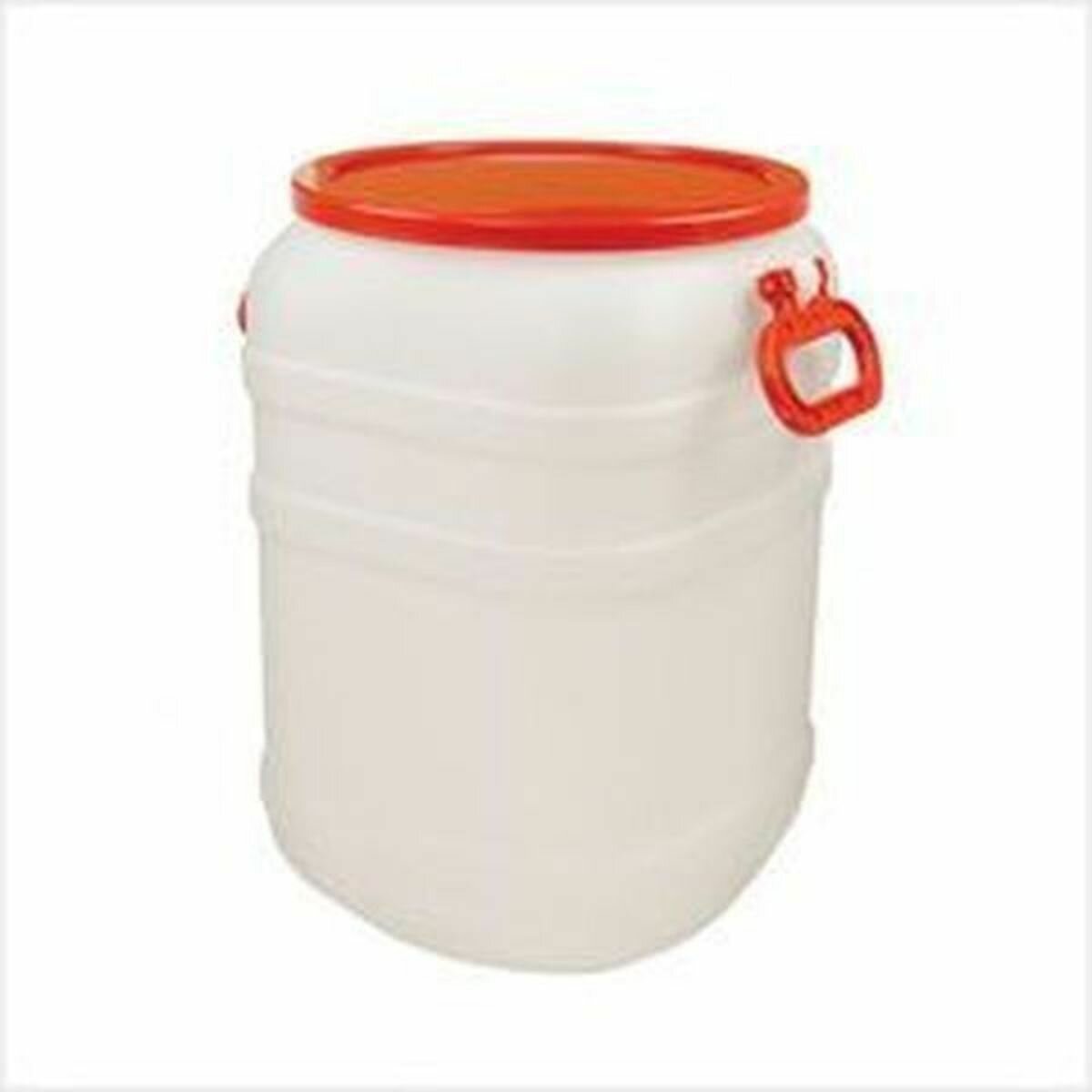 Канистра-бочка 30л (диам. горл 250мм) навес. ручки Альтернатива М1144