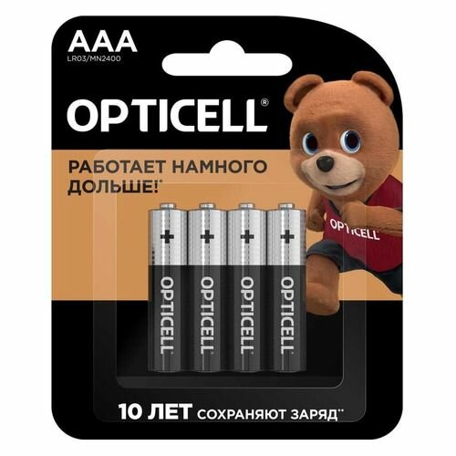 AAA Батарейка OPTICELL Basic LR03, 4 шт.