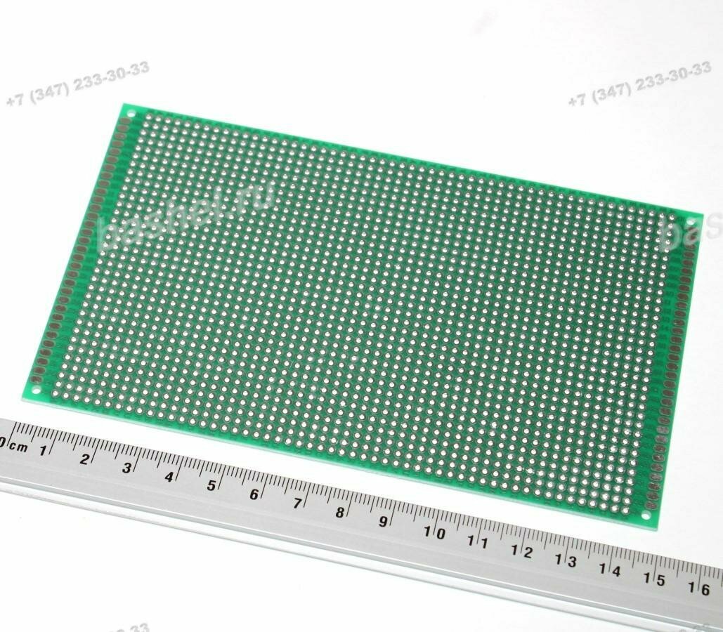 90x150 мм - 2, Двусторонняя макетная плата