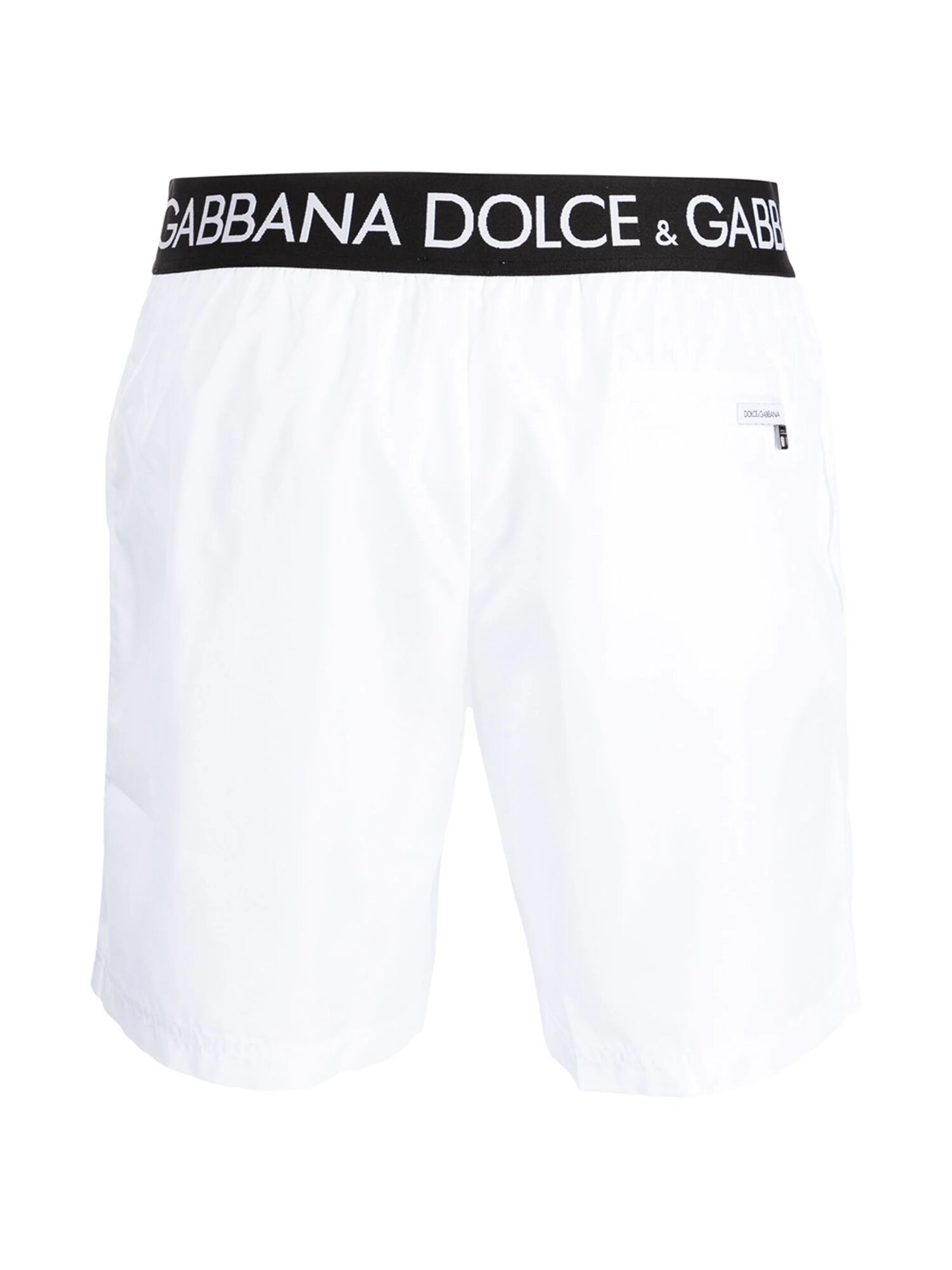 Шорты для плавания DOLCE & GABBANA, размер 5, бежевый/белый — фото 1