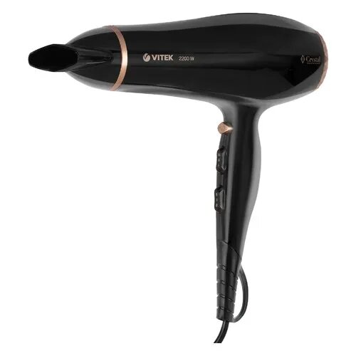 Фен Vitek VT-8205, 2200Вт, черный