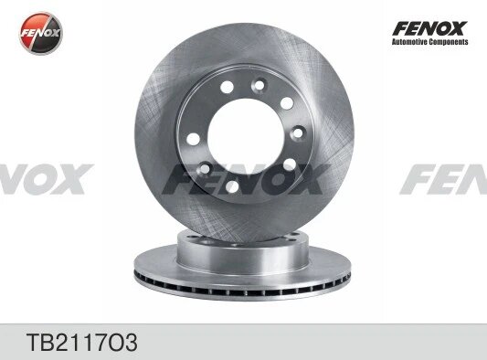 Диск тормозной для а/м ГАЗ 2217 "Соболь" "FENOX"