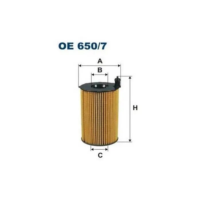 Фильтр масляный (вставка) FILTRON - OE6507