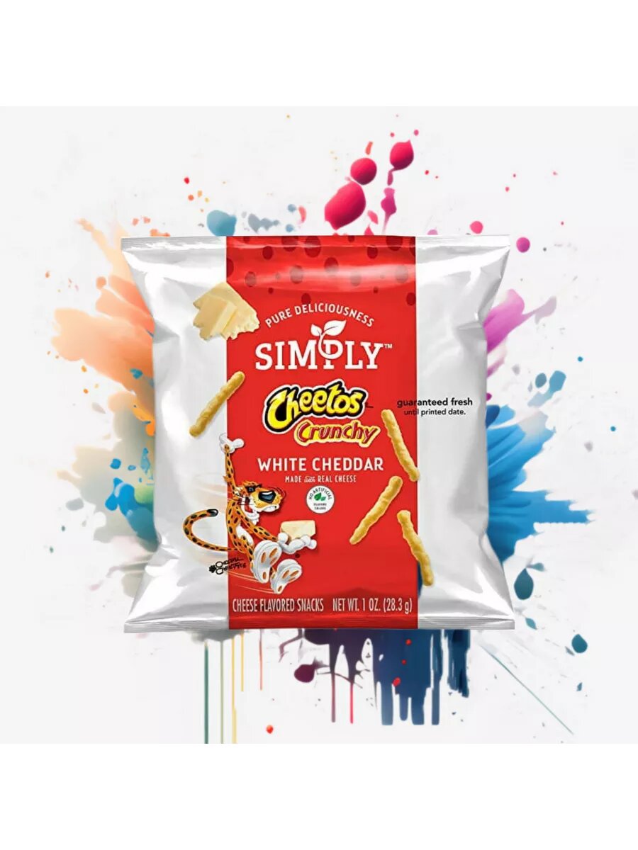 Чипсы Читос Crunchy White chedder USA 1 шт