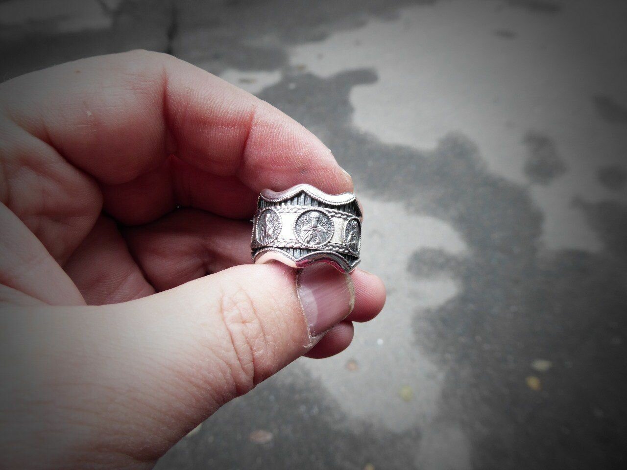 Кольцо, серебро, 925 проба