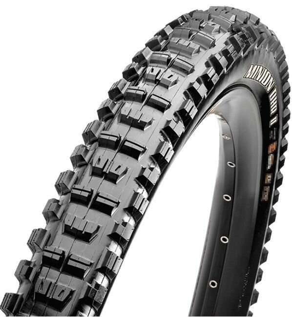 Велопокрышка Maxxis 2023 Minion DHR II 26*2,4, стальной корд, SUPER TACKY, ST/DH