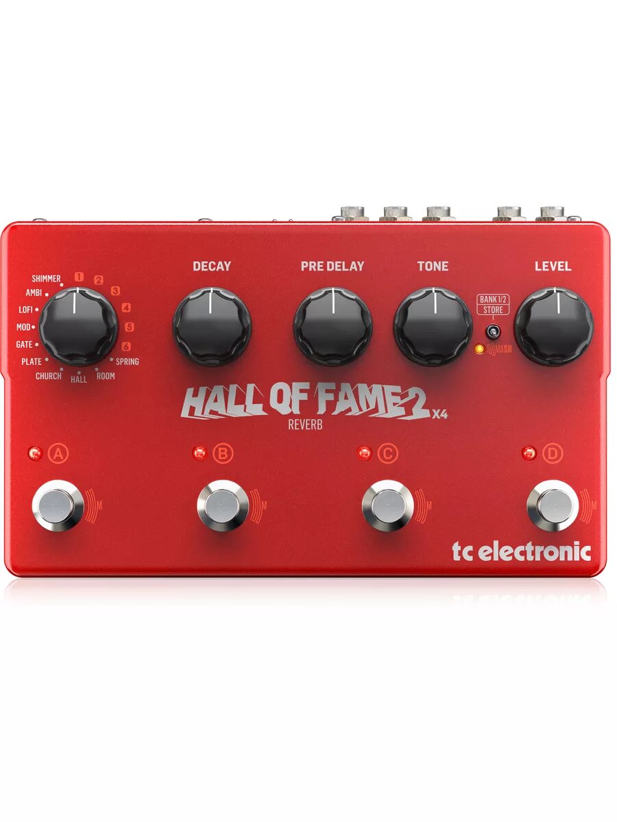 HALL OF FAME 2 X4 REVERB Гитарная педаль